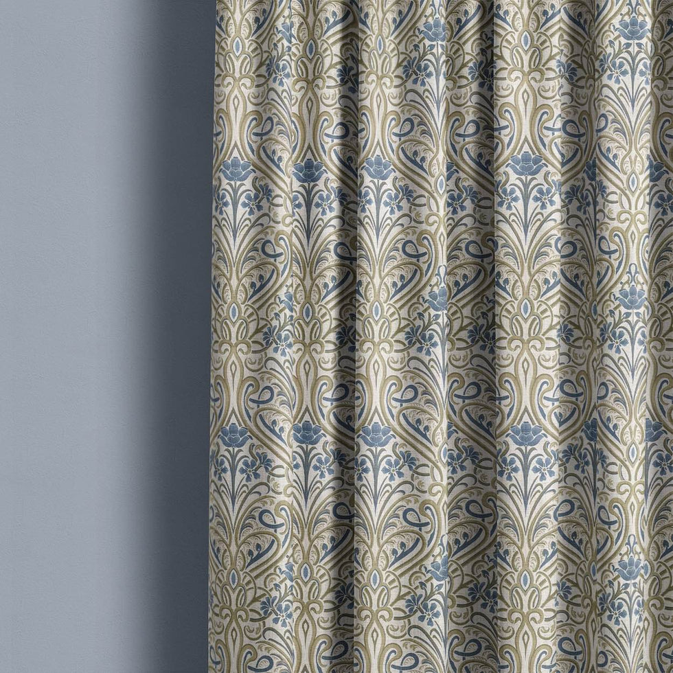 Hathaway Curtain Fabric: Timeless Traditional Pattern – The Millshop Online
