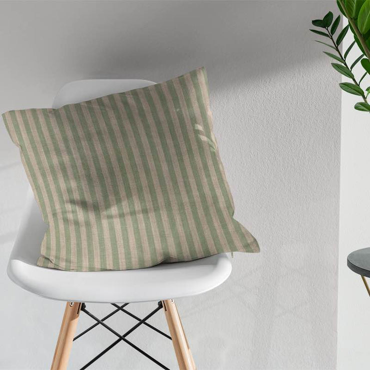Pencil Striped Linen Curtain Fabric - Vertical Stripe Curtain Fabric ...