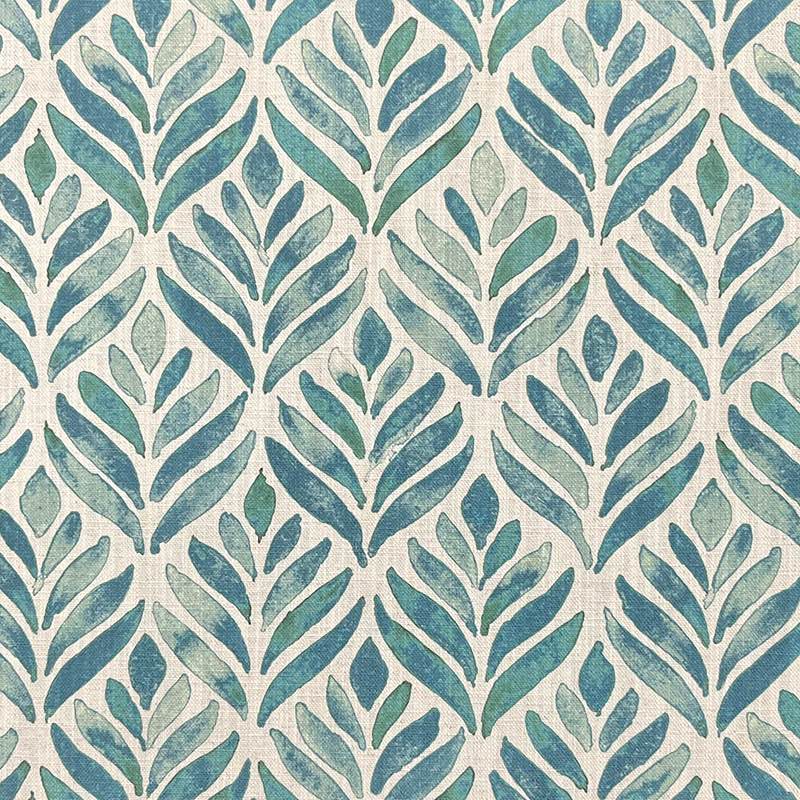 Watercolour Leaves Upholstery Fabric - Nature-Elegance – The Millshop ...
