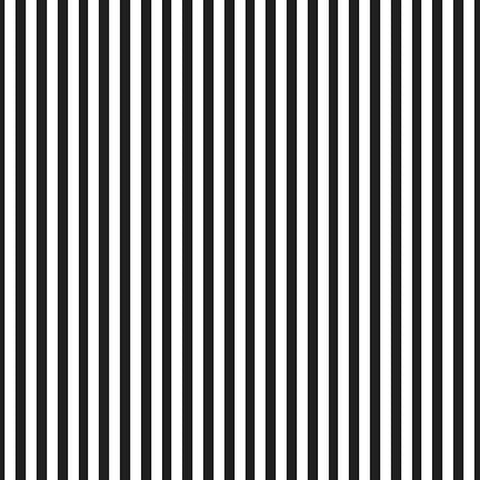 Candy Stripe Cotton Curtain Fabric - Baby Blue | The Millshop Online