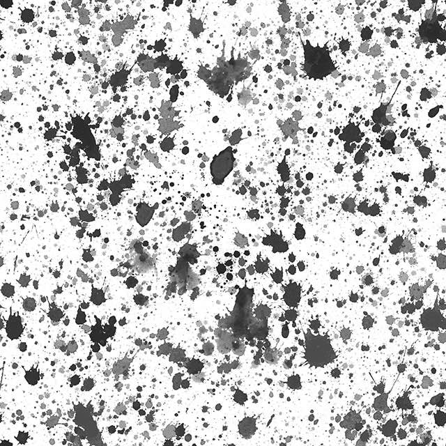 Grey Paint Splash Cotton Curtain Fabric - 100% Cotton – The Millshop Online